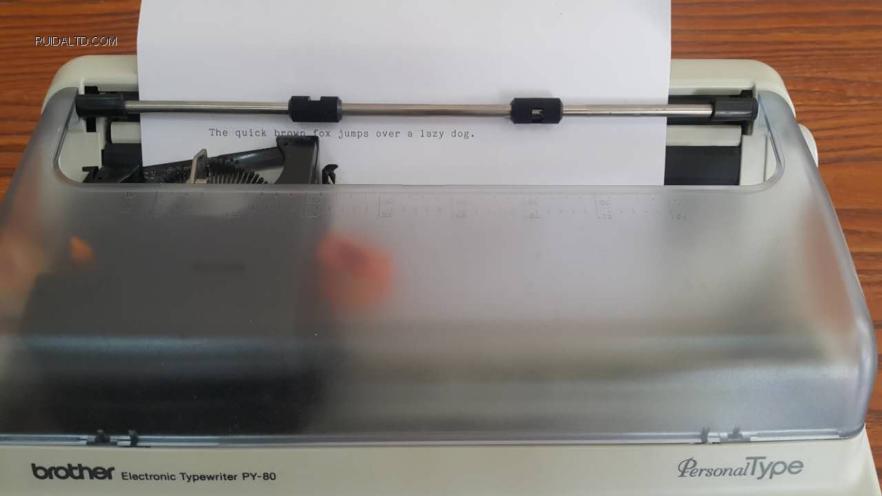 Compatible Typewriter Ribbon For BROTHER PY75 PY80