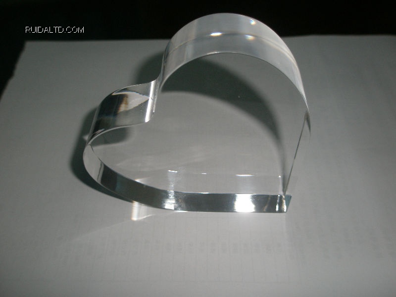 "Heart" Shape Acrylic photo frame