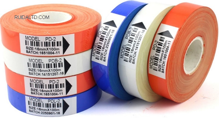 Hot Foil Coding Ribbon PD-2 16mm*80m for Leather Printer