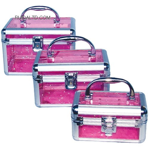 Lockable Aluminium alloy make-up case