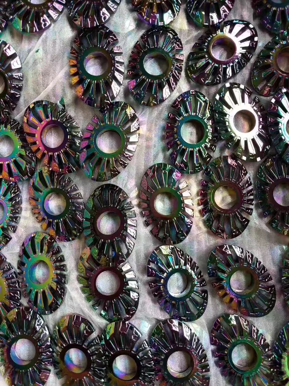 Beautiful hand spinner toys rainbow butterfly fish fidget spinner