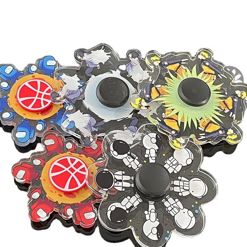 2021 New Trend Running Fidget Animated Spinner Relief Stress Toy for ...